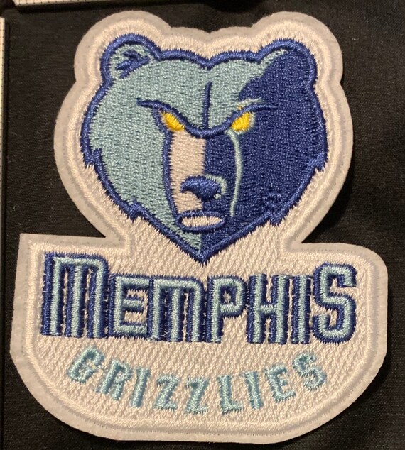 MEMPHIS GRIZZLIES PATCH morikuma3776 Craft Supplies & Tools Embellishments