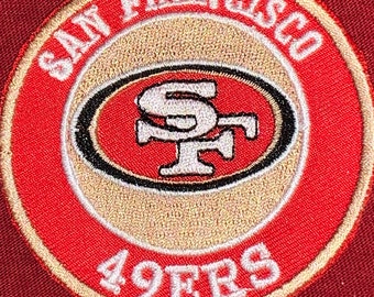 San Francisco 49ers Iron on Patch | Etsy