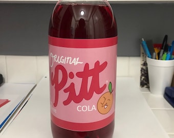 PDF to Print Pitt Cola Label From Gravity Falls for a 2 Litter Bottle ...