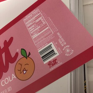 PDF to Print Pitt Cola Label From Gravity Falls for a 2 Litter Bottle ...