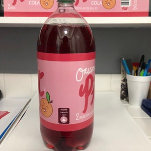 Pitt Cola Label From Gravity Falls for a 2 Litter Bottle - Etsy