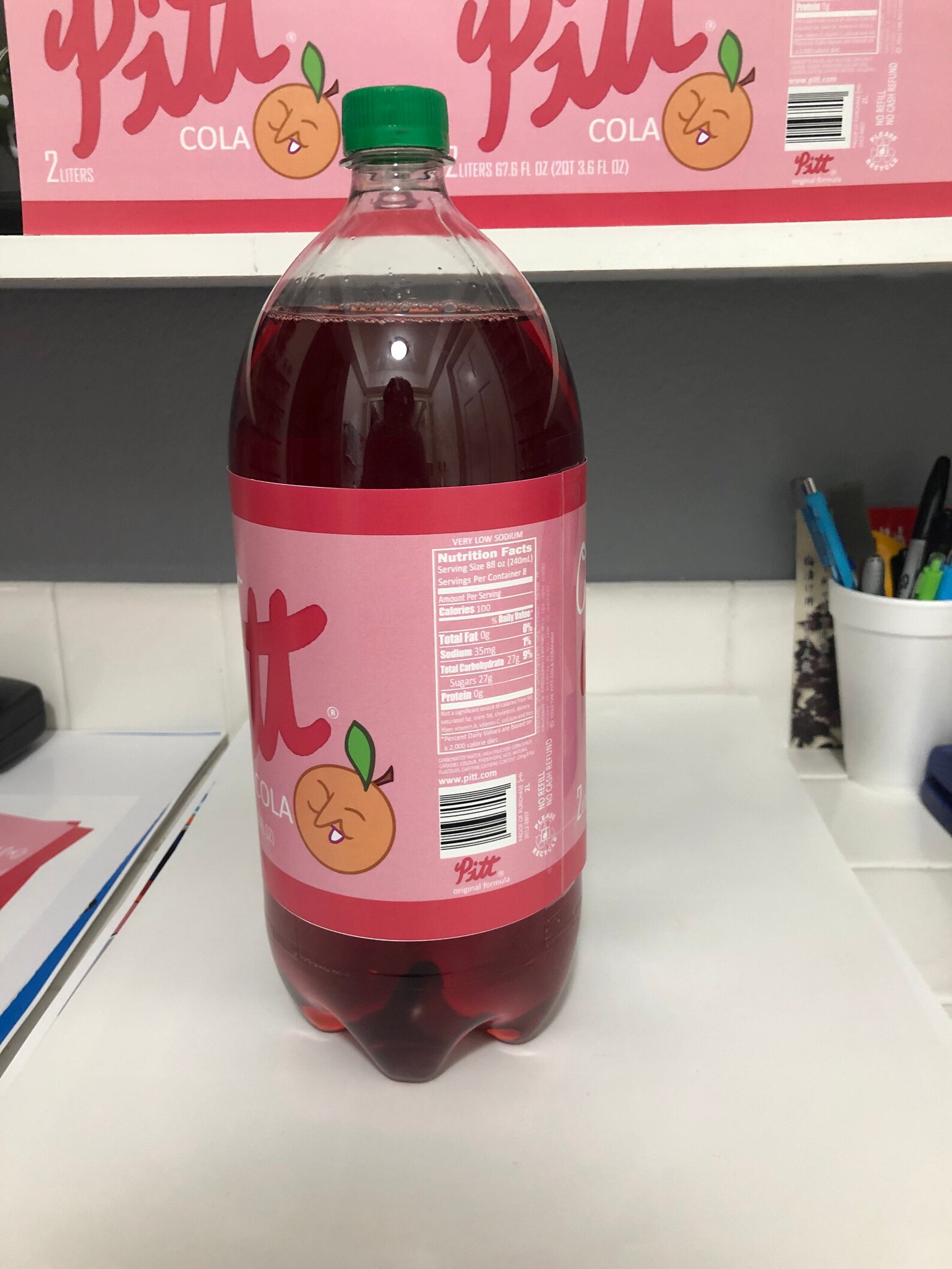 PDF to Print Pitt Cola Label From Gravity Falls for a 2 Litter Bottle ...