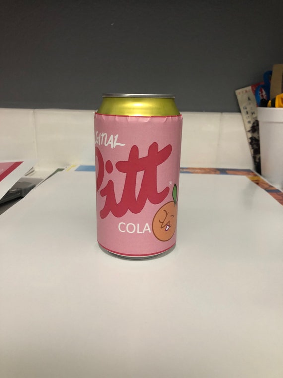 Pitt Cola Label From Gravity Falls para una lata de refresco | Etsy