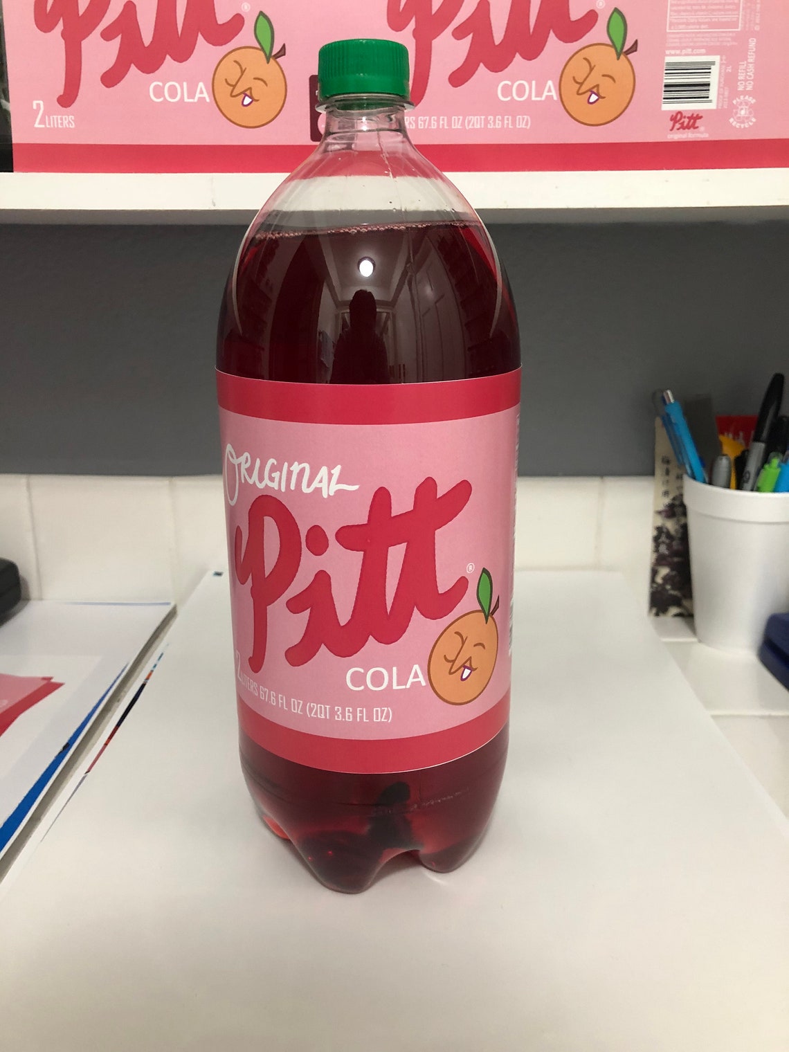 PDF para imprimir Etiqueta Pitt Cola de Gravity Falls para botella de 2 ...