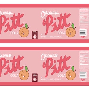 PDF to Print Pitt Cola Label From Gravity Falls for a 2 Litter Bottle ...