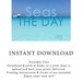 INSTANT DOWNLOAD Seas the Day Printable Art Wall Art Decor - Etsy