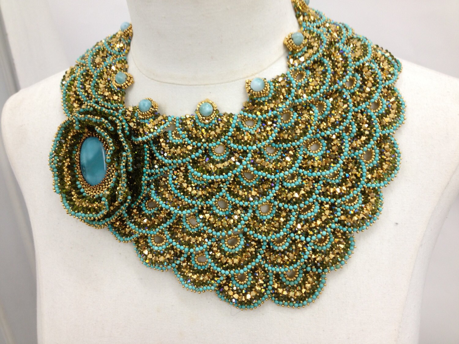 CARIBBEAN NECKLACE TUTORIAL - Etsy