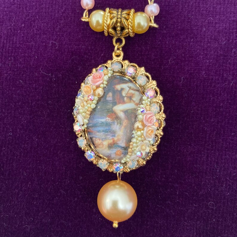 The Siren Jewellery Set Pre-raphaelite Art by John William - Etsy