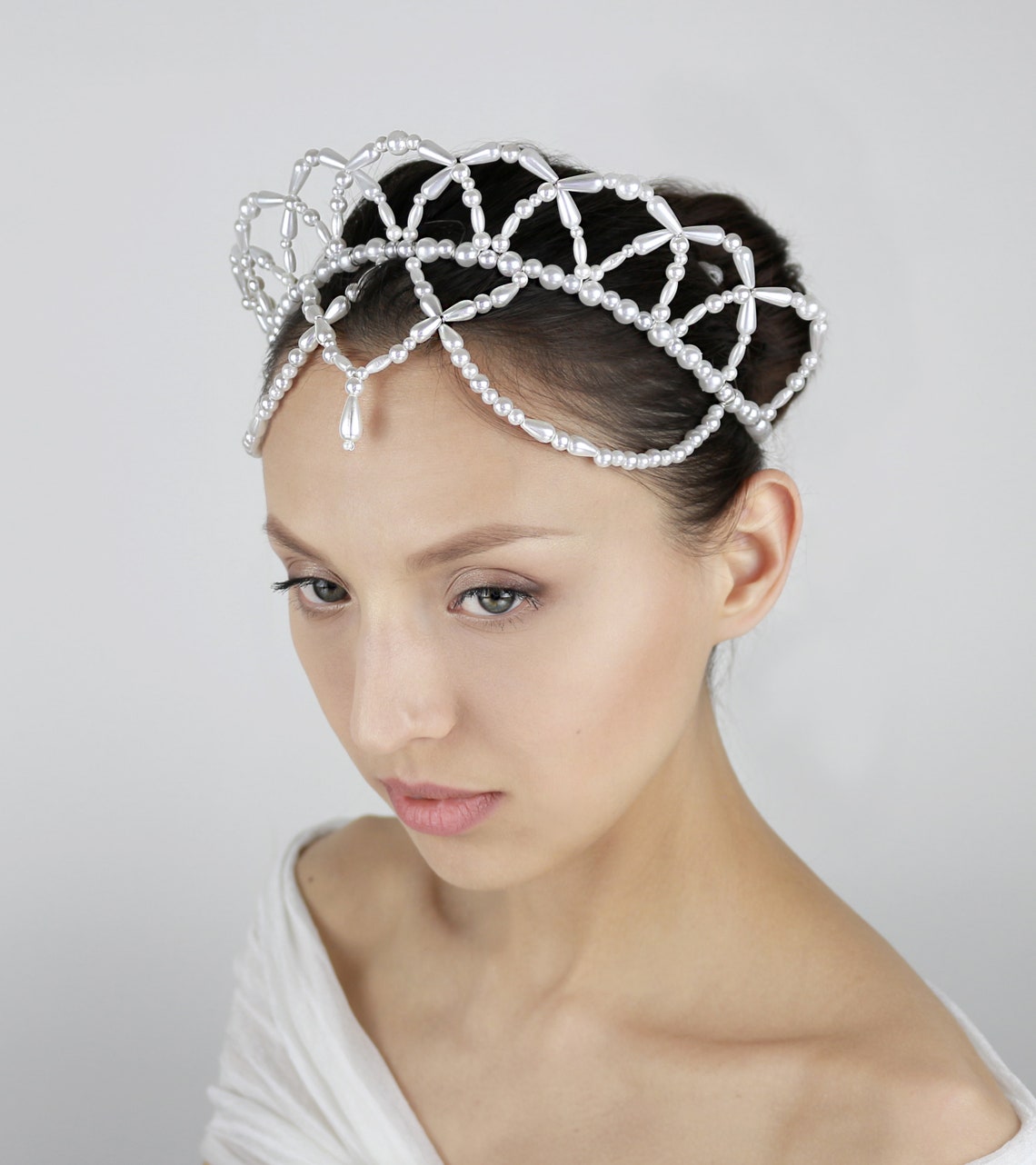 Ballerina Crown Tiara Ballet Diadema for Performance Royal - Etsy