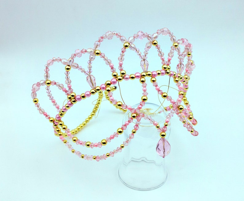 Ballerina Crown Tiara Ballet Diadema for Performance Light - Etsy