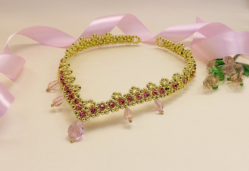 Headpiece for Ballerina, Hair Accessory for Performance, Tiara Ballet ...