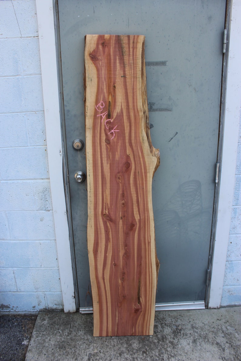 Large Red Cedar Slab Live Edge Rustic Thick Raw 72 Inches - Etsy