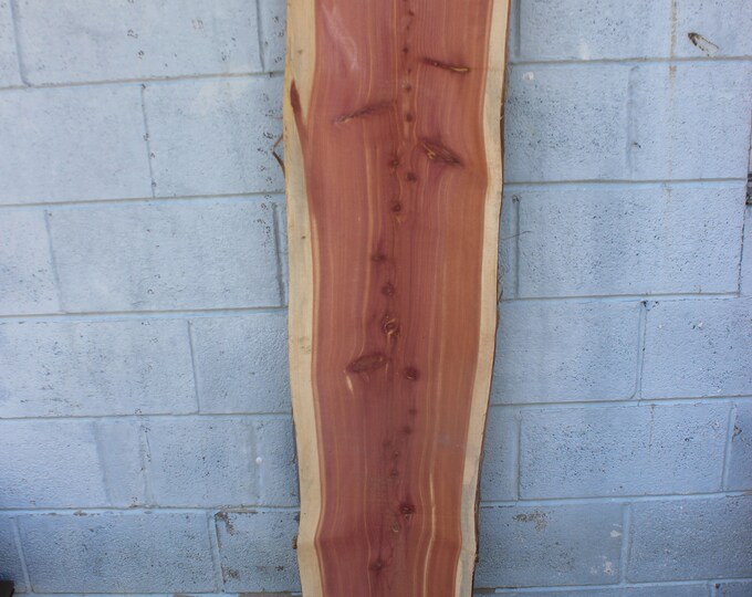 Large Thick Red Cedar Slab Plank Live Edge Raw Rustic 70 - Etsy