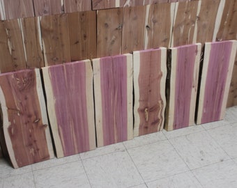 Large Red Cedar Slab Live Edge Rustic Thick Raw 72 Inches - Etsy