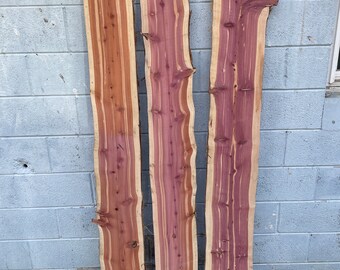 Live Edge Red Cedar Slabs - Etsy