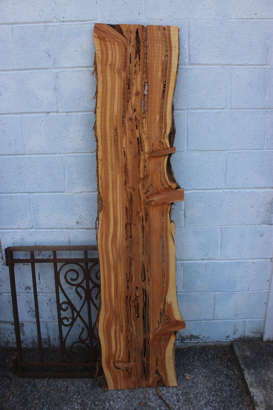 Large Epoxy Work Red Cedar Slab Live Edge Plank Rustic Raw 72 Inches - Etsy