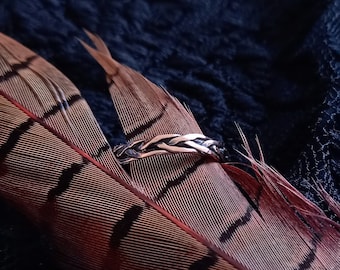 Braided Copper Ring - Etsy