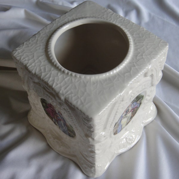Ceramic Tissue Box Cover - Etsy