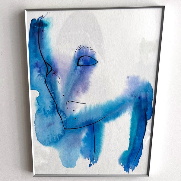 Abstract Face - Etsy