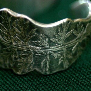 Unique Ring With Fossilized Yarrow - Healing Herb - Etsy