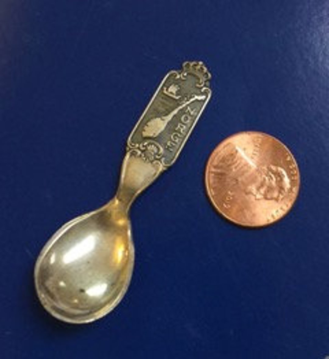 Sterling Silver norge Salt Spoon - Etsy
