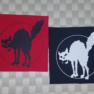 IWW Black Cat Patch - Sabo Cat - Wobbly - Etsy