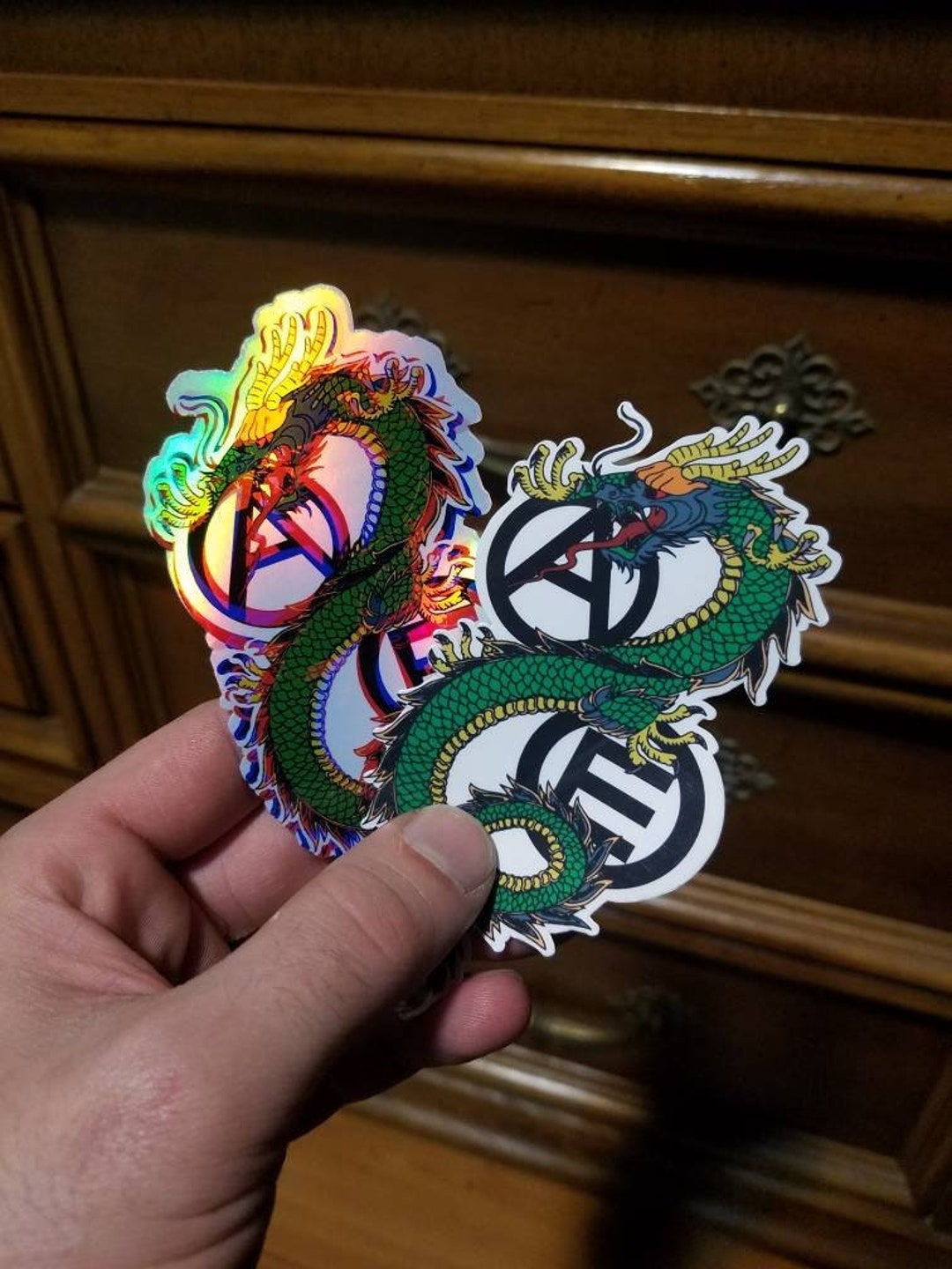 Dragon Anarchy Equality Vinyl Sticker - Etsy