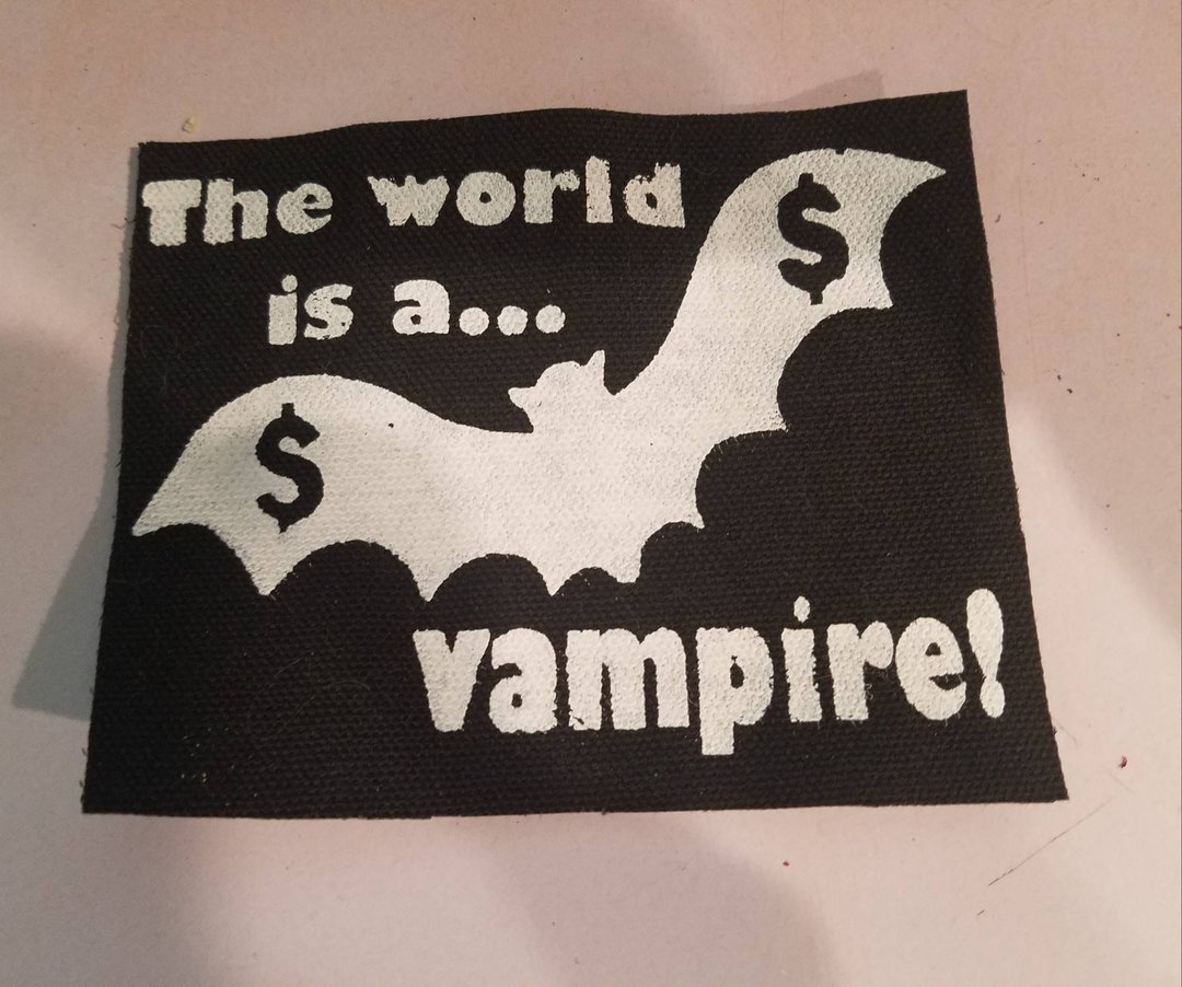 Anti Capitalism Vampire Patch - Etsy