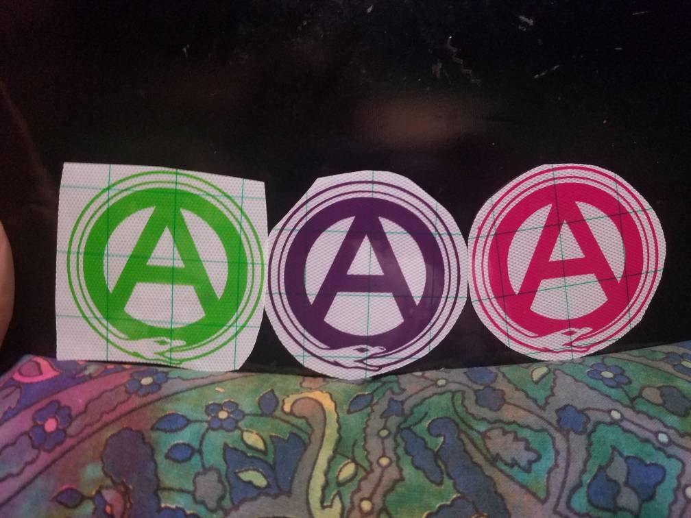 Ouroboros Anarchy Vinyl Sticker Decal | Etsy