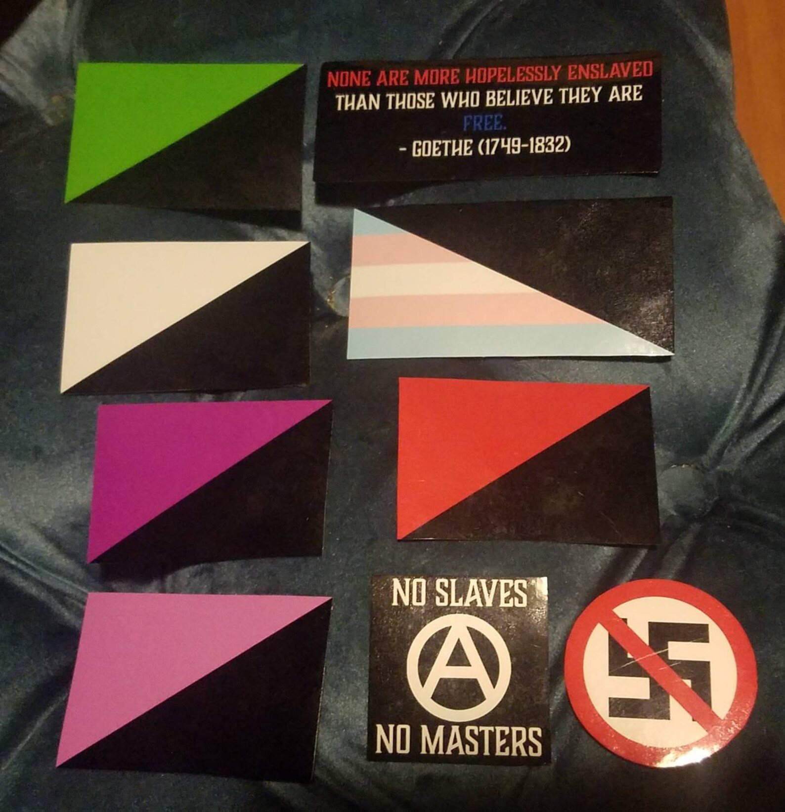 Anarcha Feminism flag Anarchy vinyl sticker | Etsy