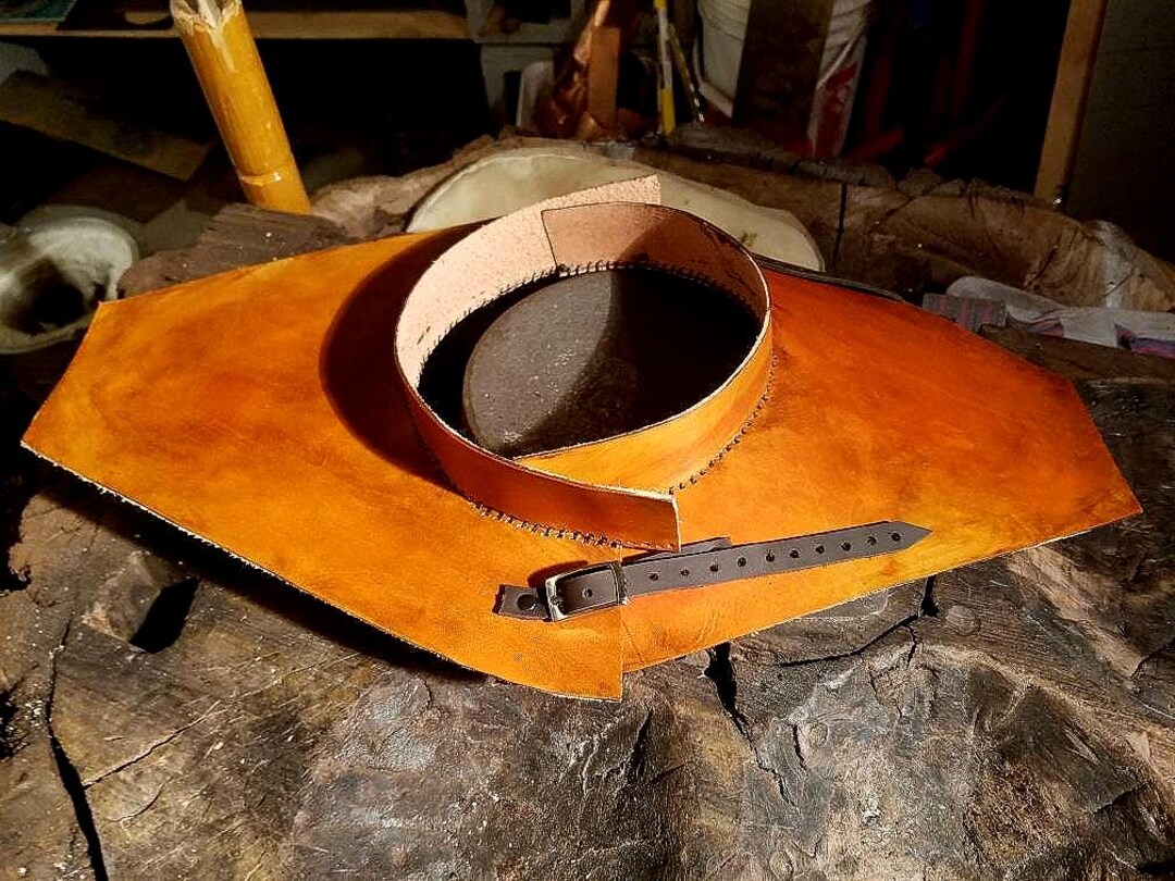 Custom Leather Gorget: SCA Reenactment Armor - Etsy