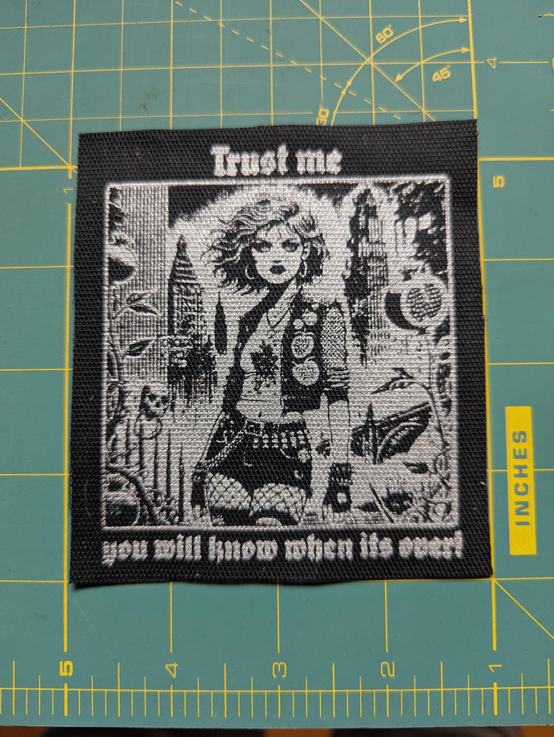 Punk Persephone Post Apocalypse Patch - Etsy