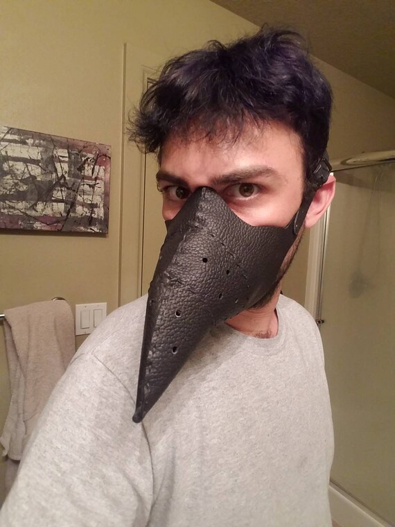 SALE Corvid / corvidae Crow / Raven Plague Doctor Mask | Etsy