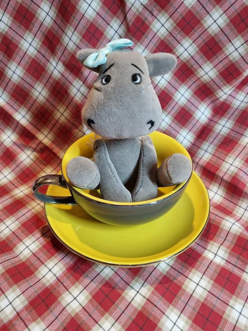 Teacup Teddy Hippo Sewing Pattern - Etsy