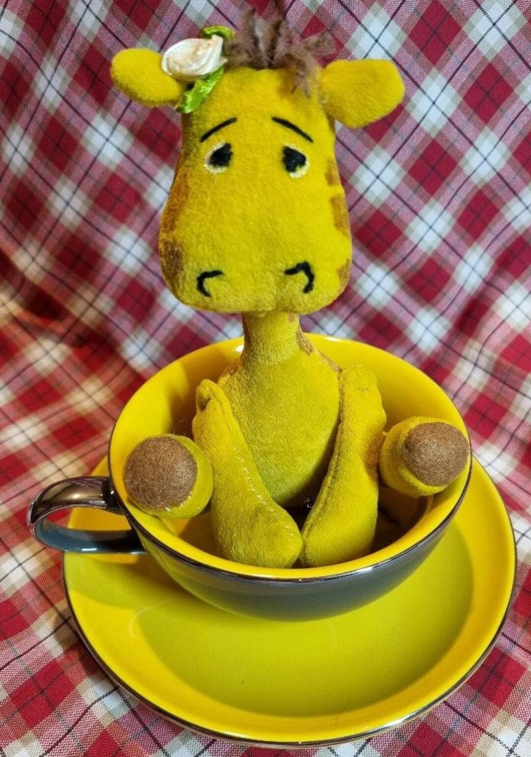 Teacup Teddy Giraffe Sewing Pattern - Etsy