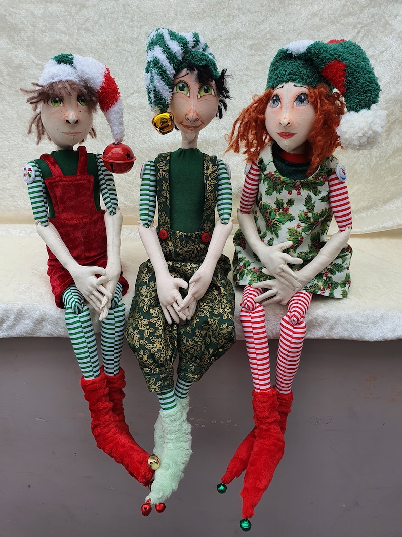 PDF Sewing Pattern Christmas Elf - Etsy
