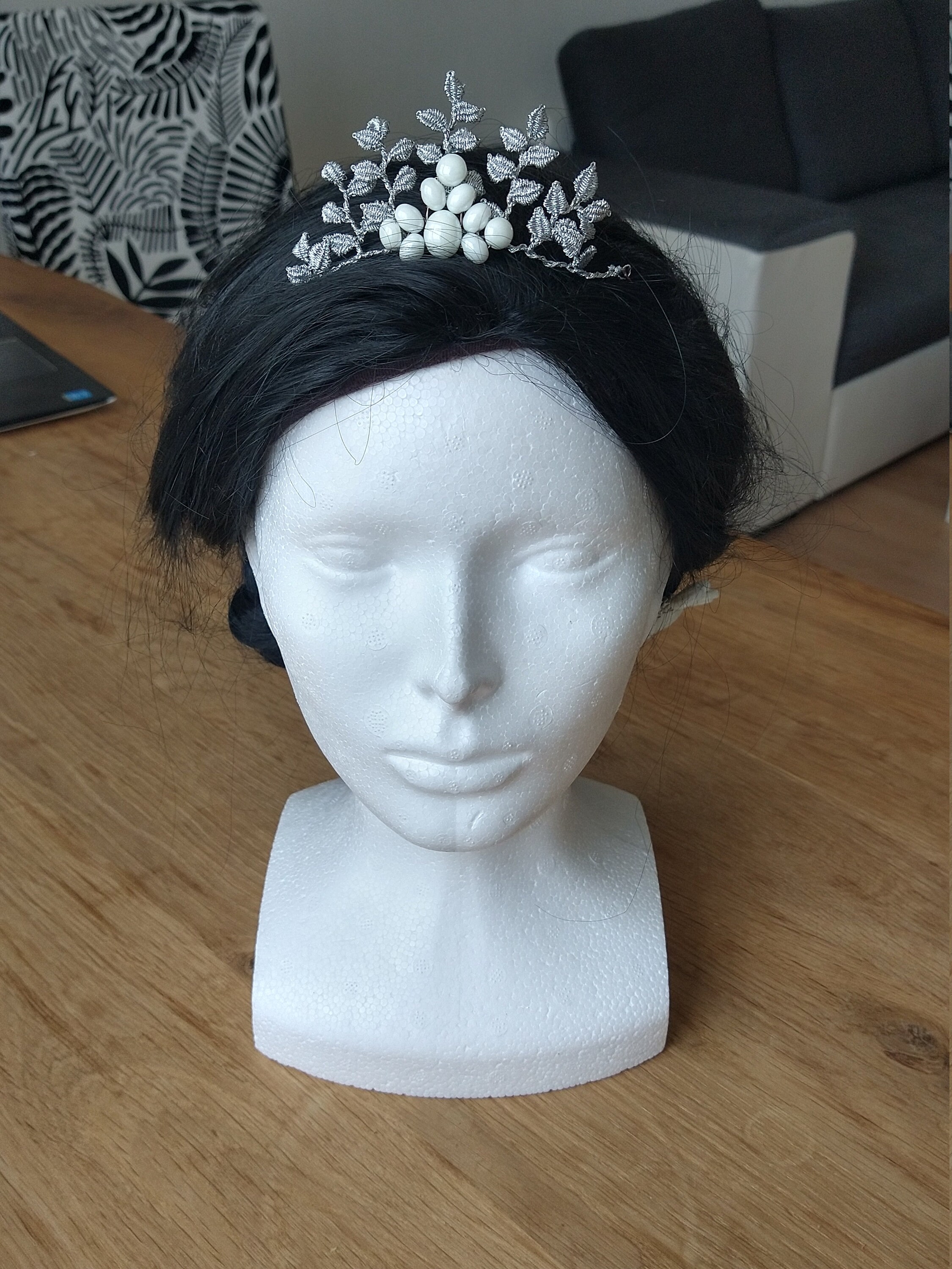 Doll Crown | Tiara for Toy | Mini Bobbin Lace Wreath - Etsy