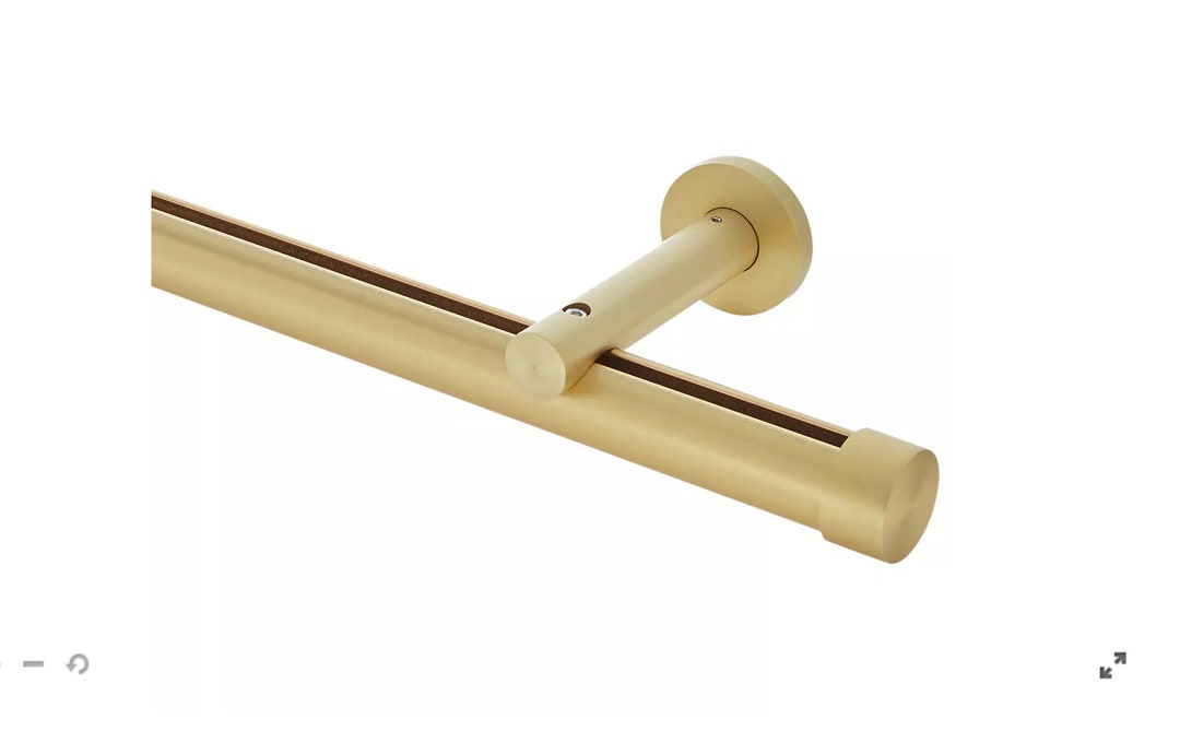 Custom 1 1/8" Traverse Rod Set: Pinch Pleat & Ripple-fold Curtains - Etsy