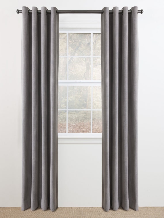 Drapery Panels-grommets Header White Panels With Grommets | Etsy