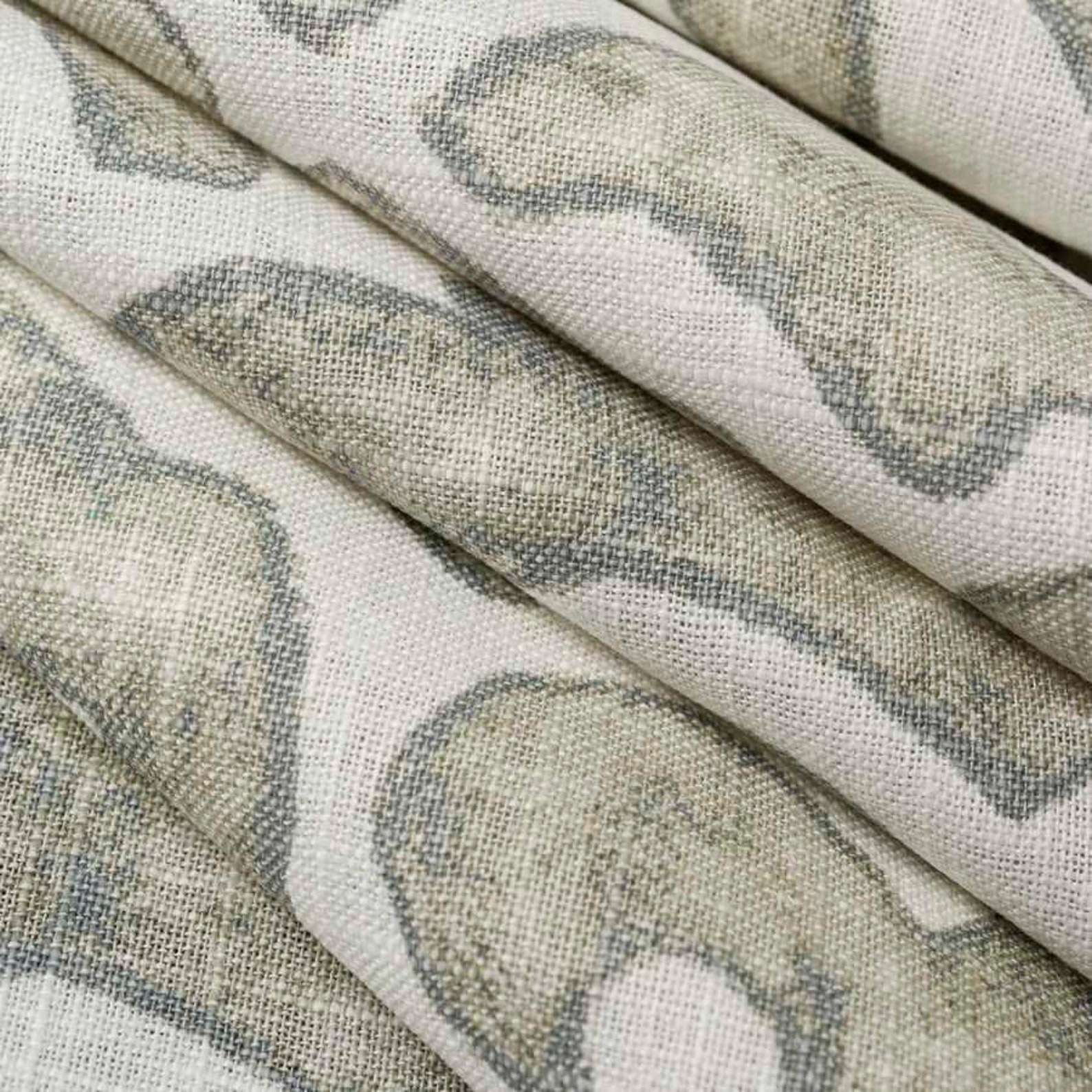 Modern Damask Pattern. Custom Drapery Elegant Fabric by Trend | Etsy