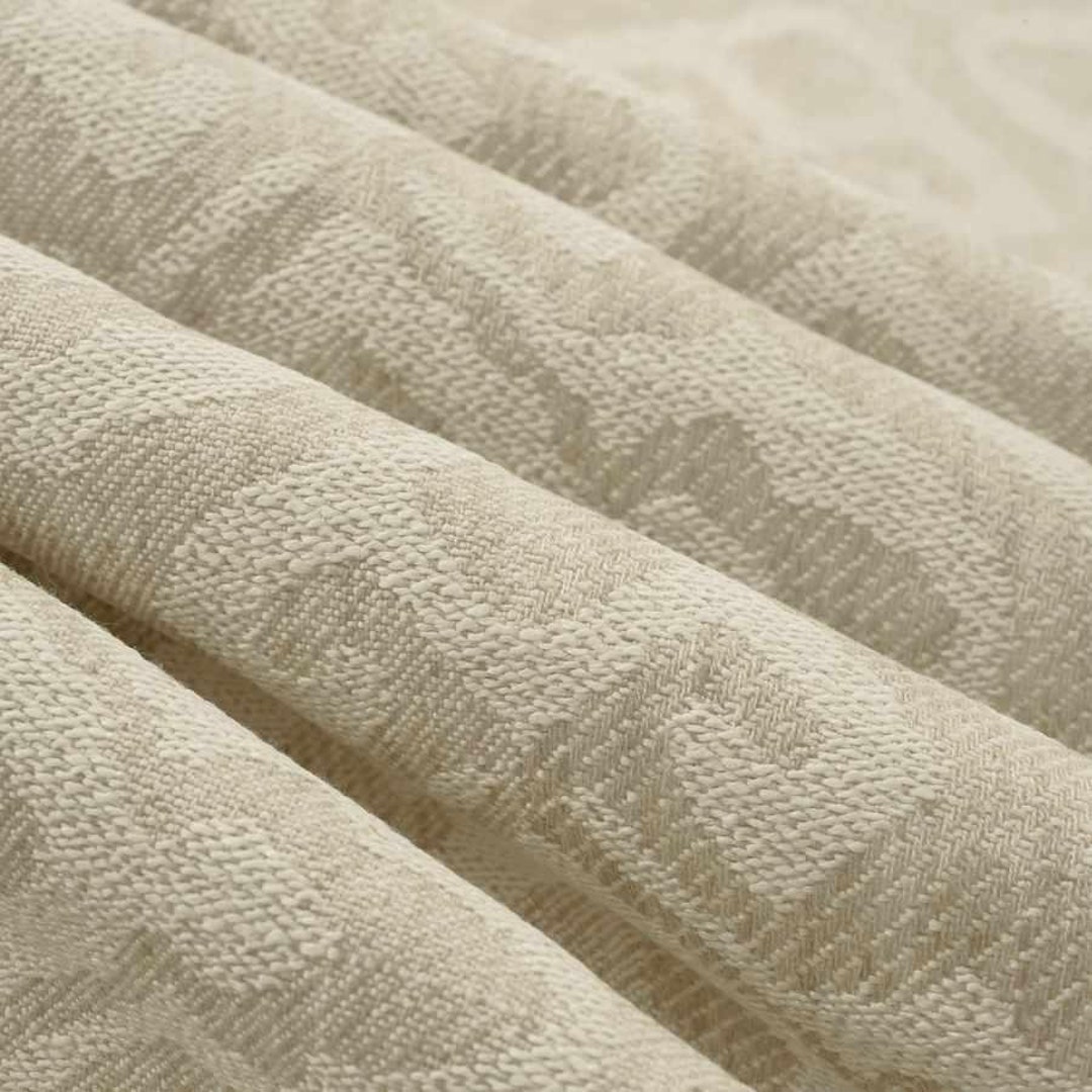 Custom Drapery Panel - Linen Damask Drapery, Made to Order Curtain ...