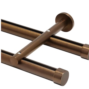 Double Traverse Drapery Rod: Ceiling or Wall Mount Hardware - Etsy