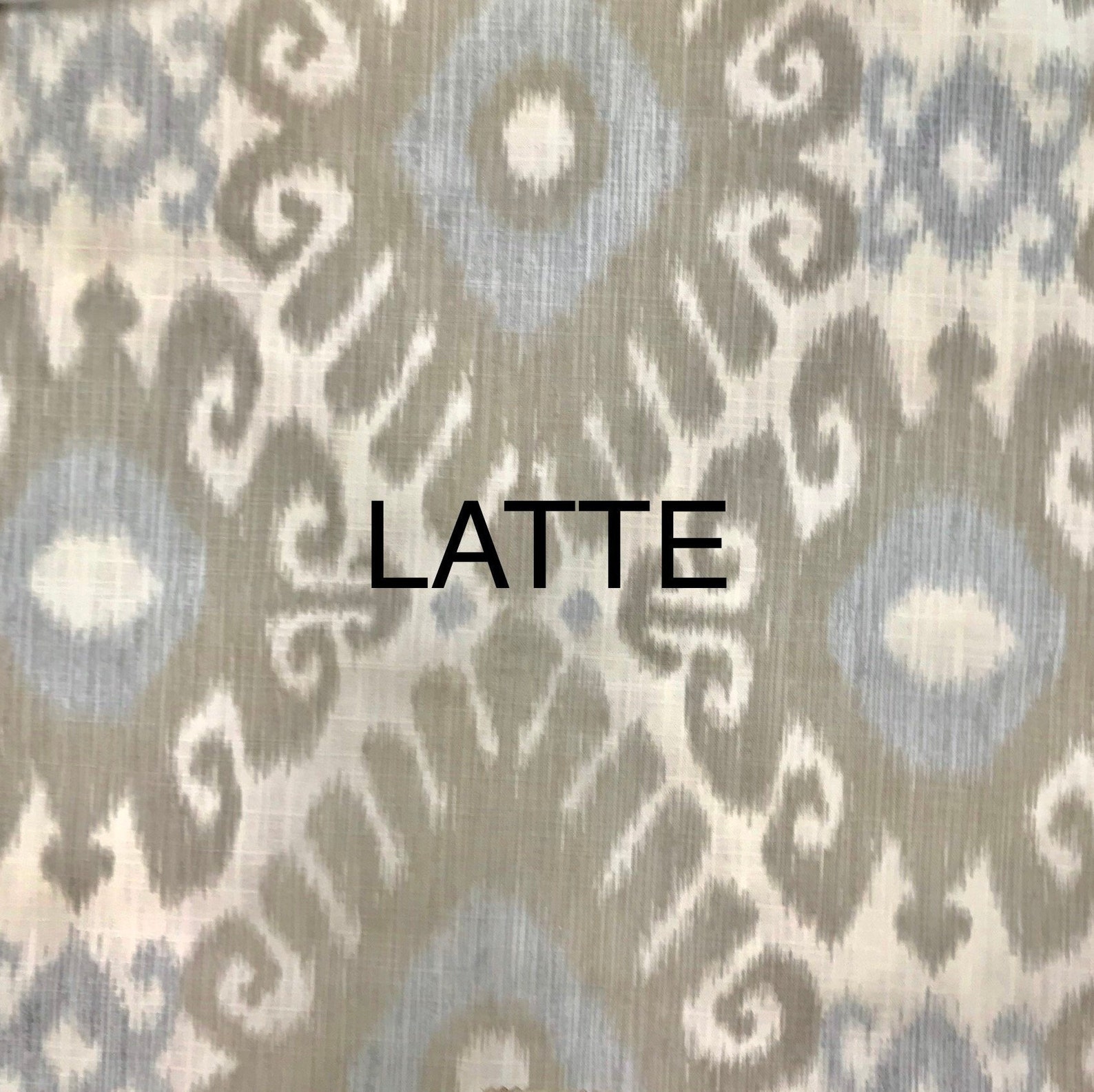 Custom Roman Shades in Abstract Damask Pattern Blue Roman - Etsy