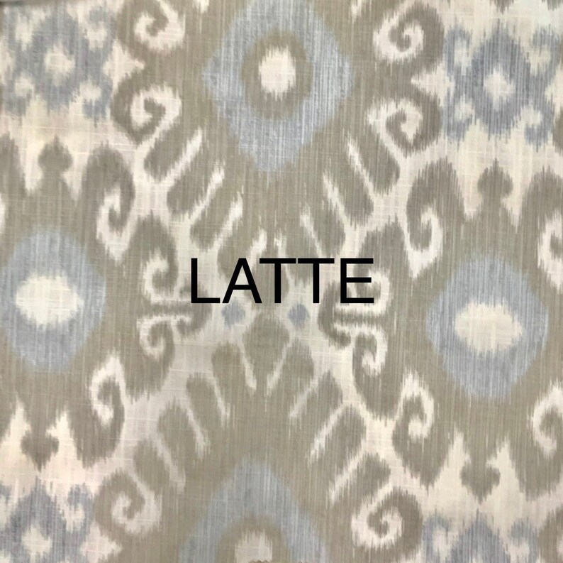 Custom Roman Shades in Abstract Damask Pattern Blue Roman | Etsy