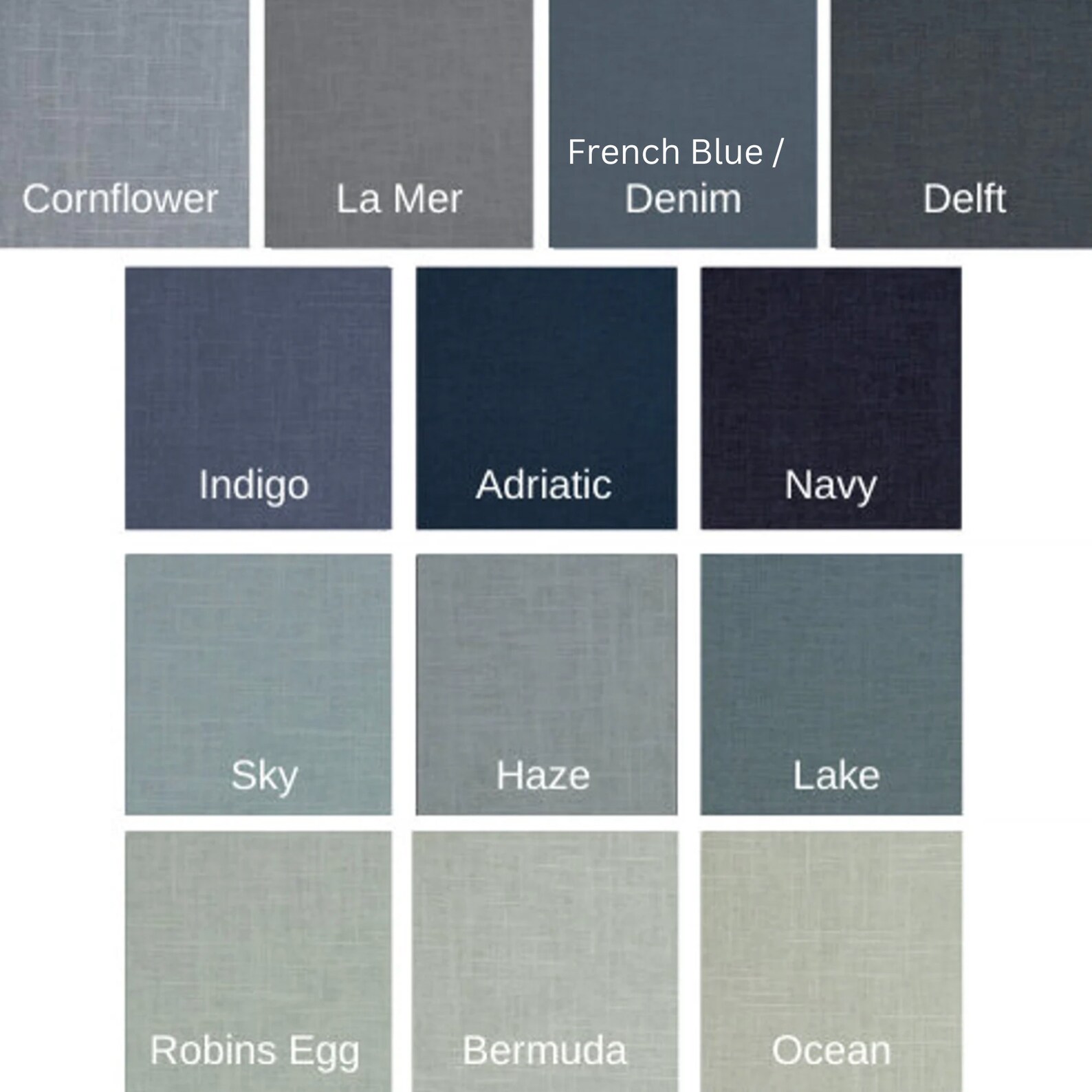 Pacific Linen Curtains With Blackout Lining Custom Pinch - Etsy