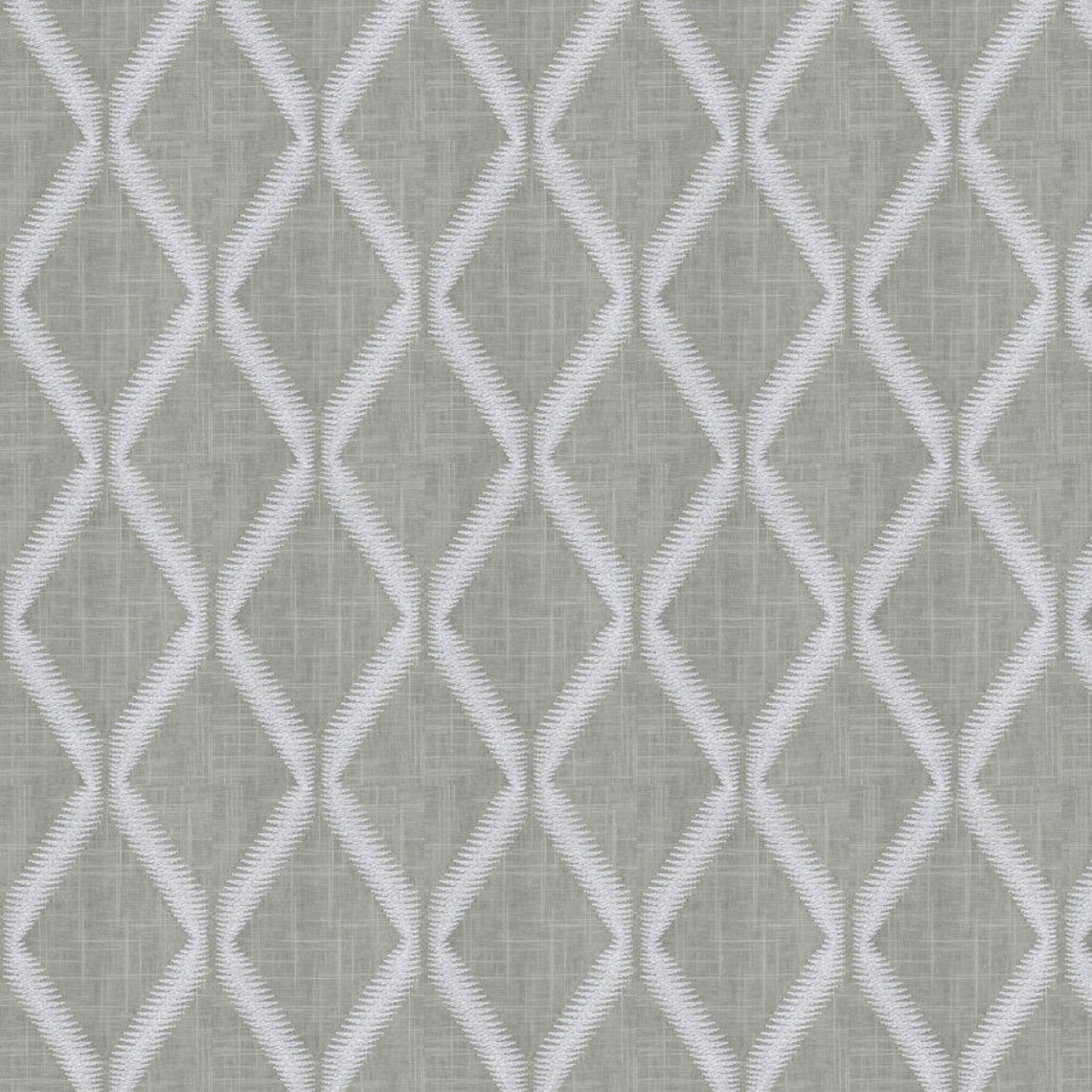 Embroidery Diamond Pattern Drapery Made to Order. Exclusive - Etsy