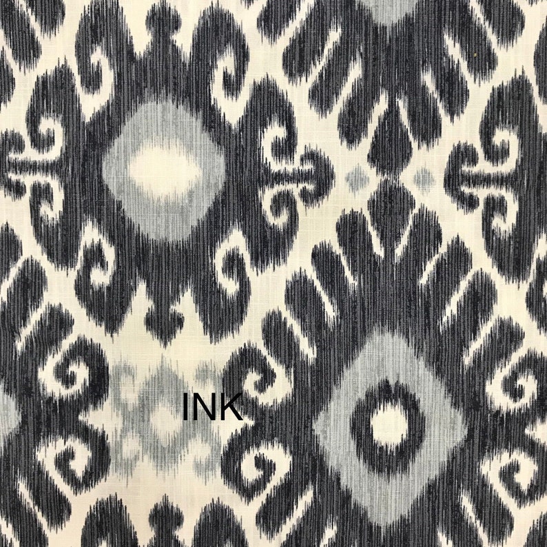 Custom Roman Shades in Abstract Damask Pattern Blue Roman | Etsy