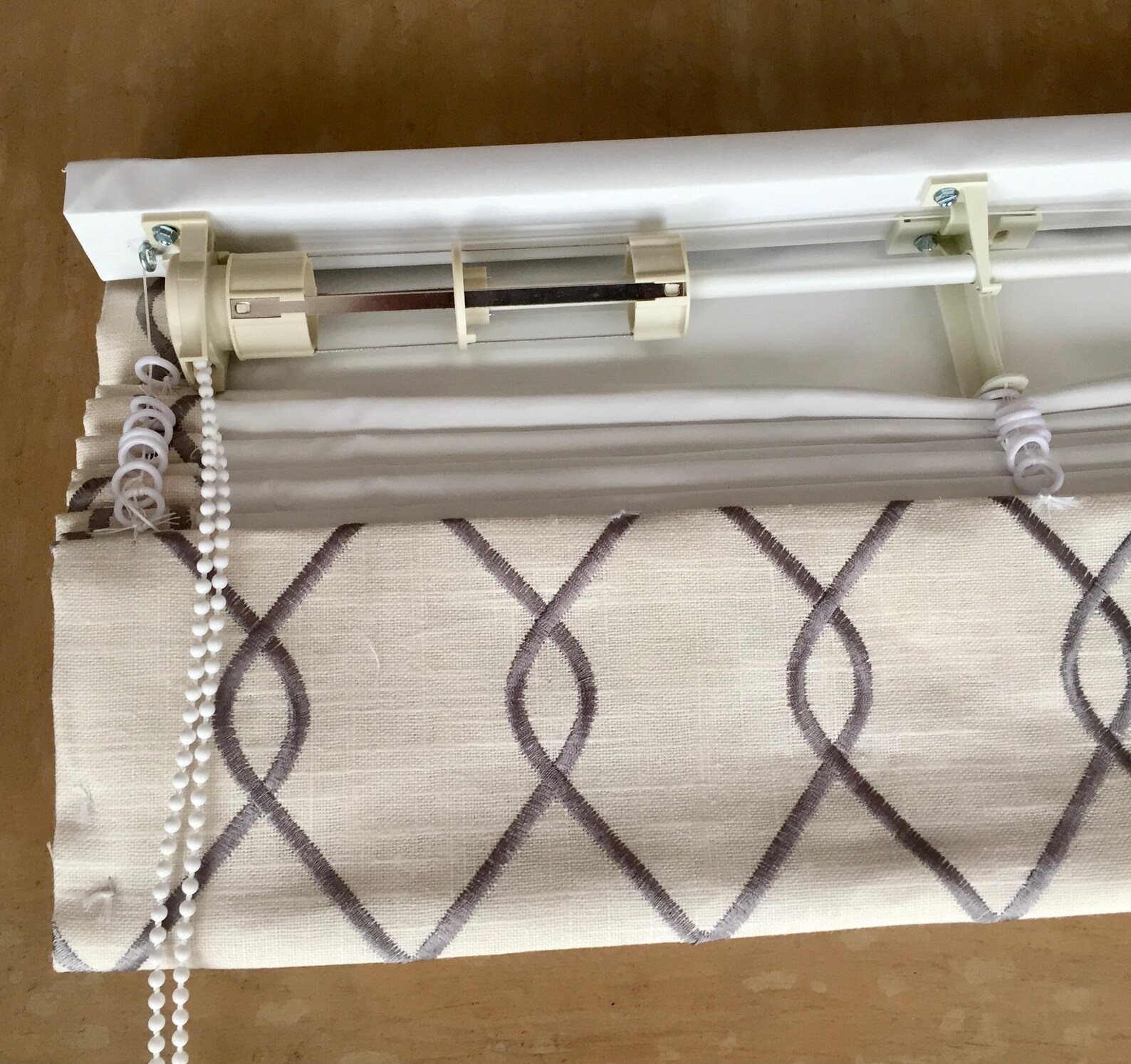 Striped Roman Shades in abstract Stripe Custom - Etsy