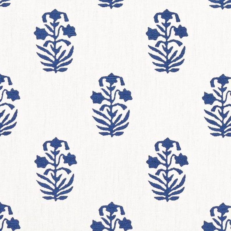 Thibaut Corwin Floral Drapery Panel: Calico Print Curtain - Etsy