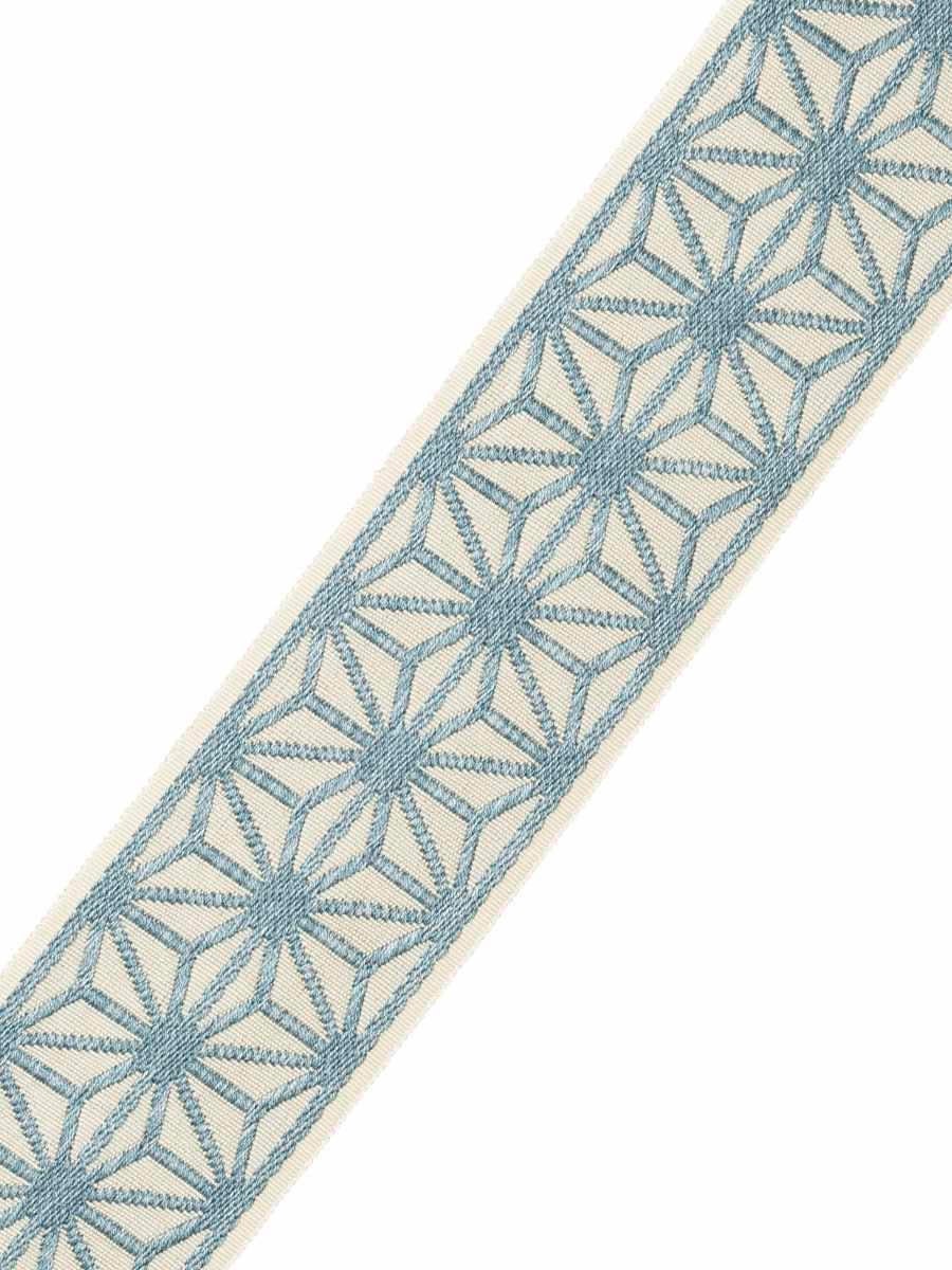Geometric embroidery Star 3-inch Trim on White - Etsy